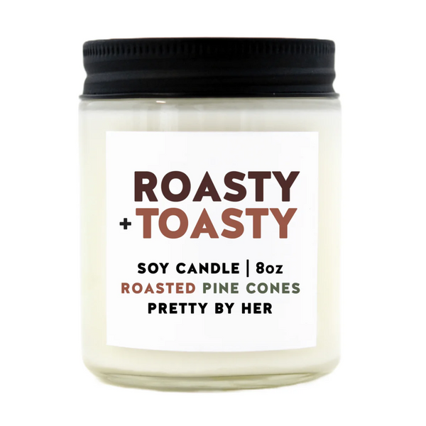 Soy candle - Roasty + Toasty - Cheerfetti Gift Co.