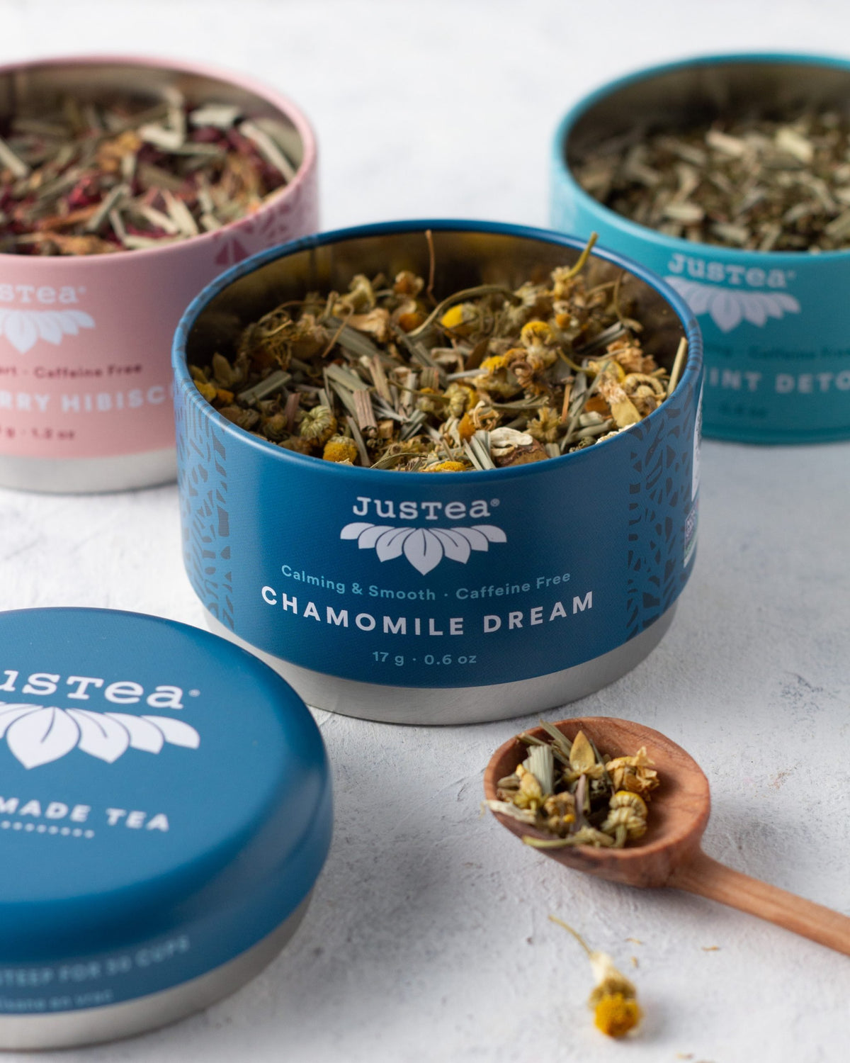 Justea Tea Trio: Herbal tea - Cheerfetti Gift Co.