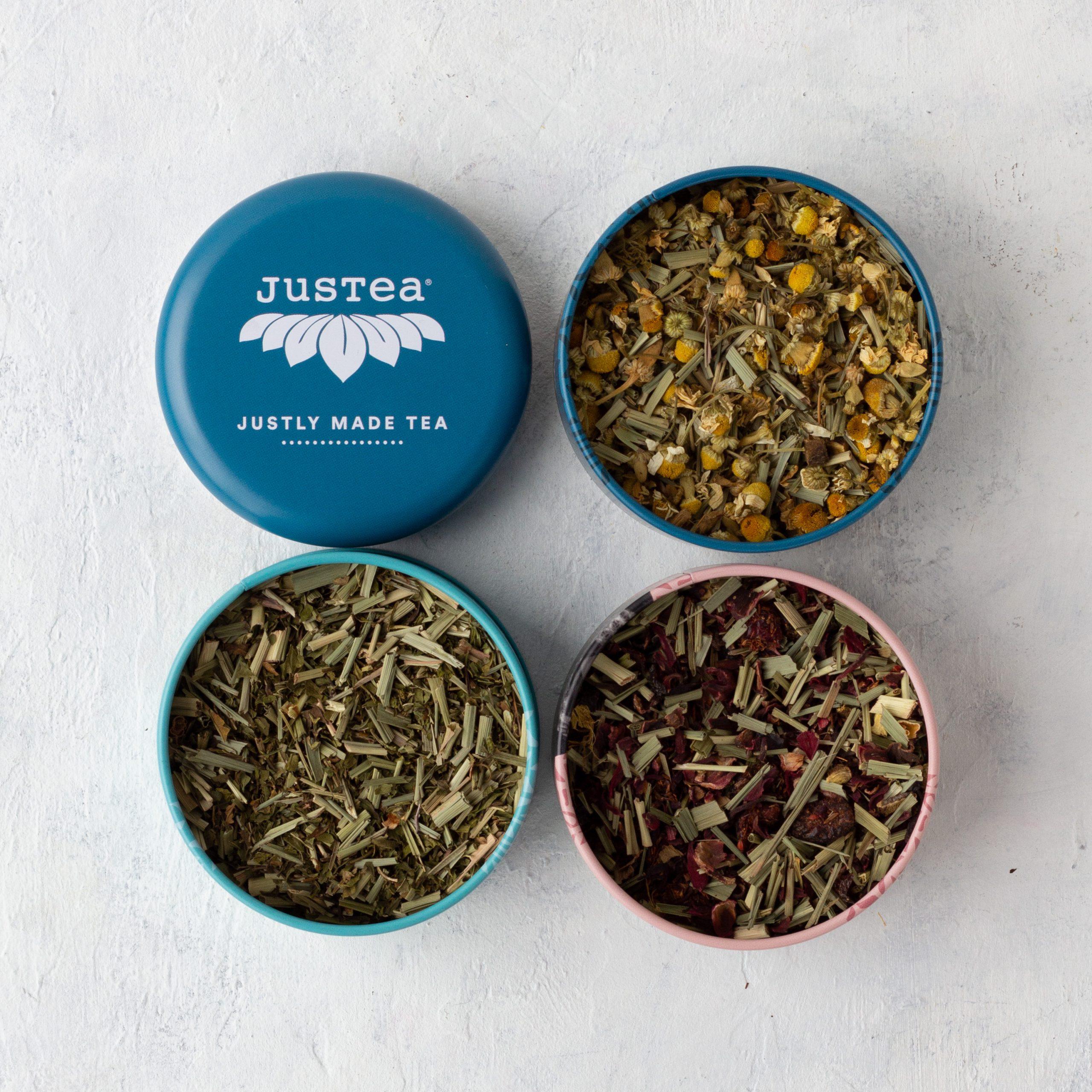 Justea Tea Trio: Herbal tea - Cheerfetti Gift Co.